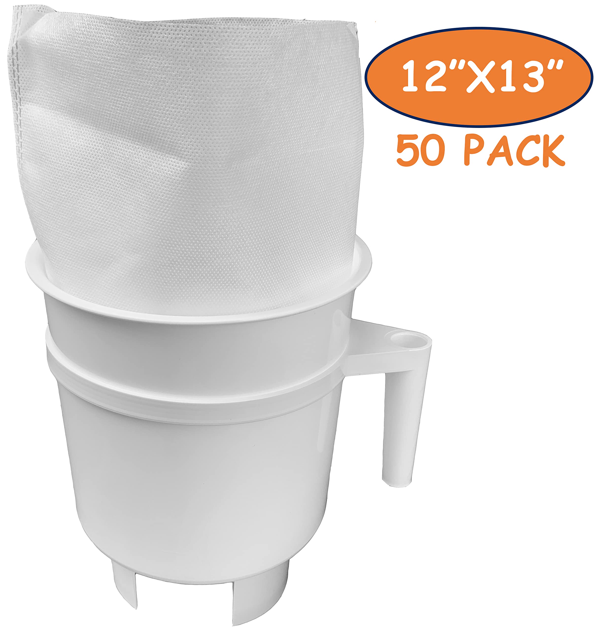 (20 Pack) Cold Brew Coffee Filters, 12" x 13" Compatible With Leading Cold Brew Coffee Makers