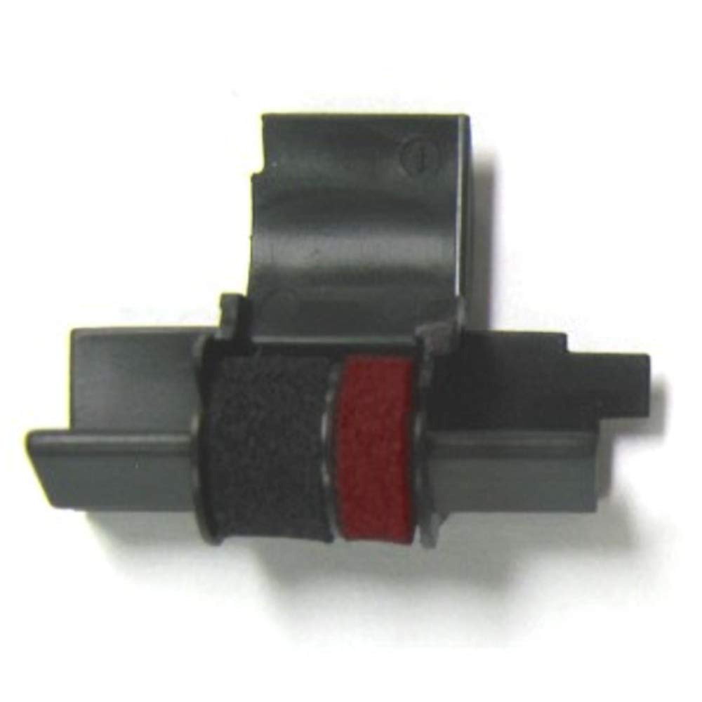 (3 Pack) Calculator Ink Roller Fits Sharp EL-1801V EL-1750V EL-1611V Casio HR-170RC HR-200RC HR-300RC Canon P23-DHV-3 and More Black/Red IR-40T CP-13 EA-772R Compatible/Replacement by COMPUMATIC