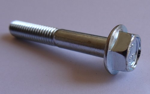 (25) M6-1.0 x 40mm JIS Hex Head Flange Bolt - Small Head, Class 10.9 Zinc