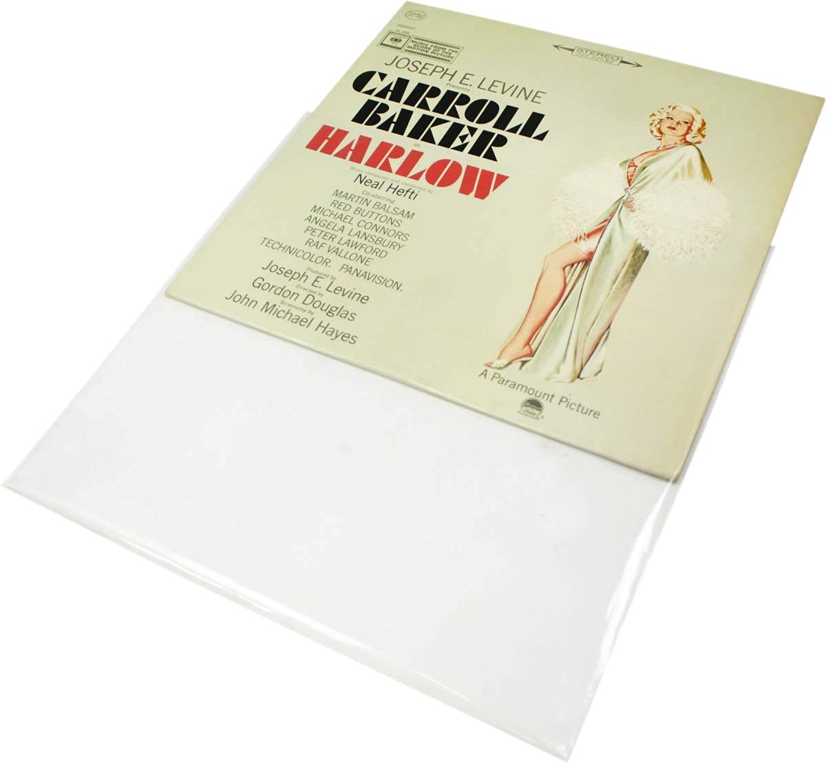 (500) 12" Record Outer Sleeves - INDUSTRY STANDARD 3mil Thick Polyethylene - 12 3/4" x 12 1/2"