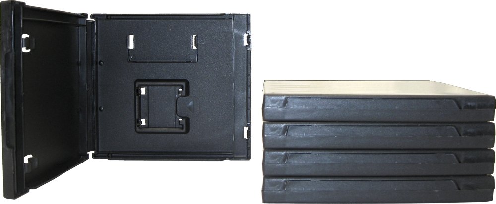 (5) Standard Empty Replacement Game Cases - Compatible With Black Nintendo DS - VGBR14DSBK