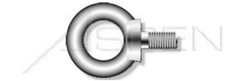 (5 pcs) M10-1.5, DIN 580 / ISO 3266, Metric, Lifting Eye Bolts, A2 Stainless Steel