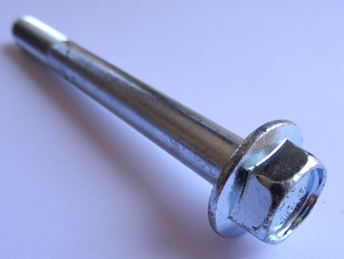 (5) M10-1.50 x 95mm Hex Head Flange Bolt Non Serrated Class 10.9 Zinc DIN 6921