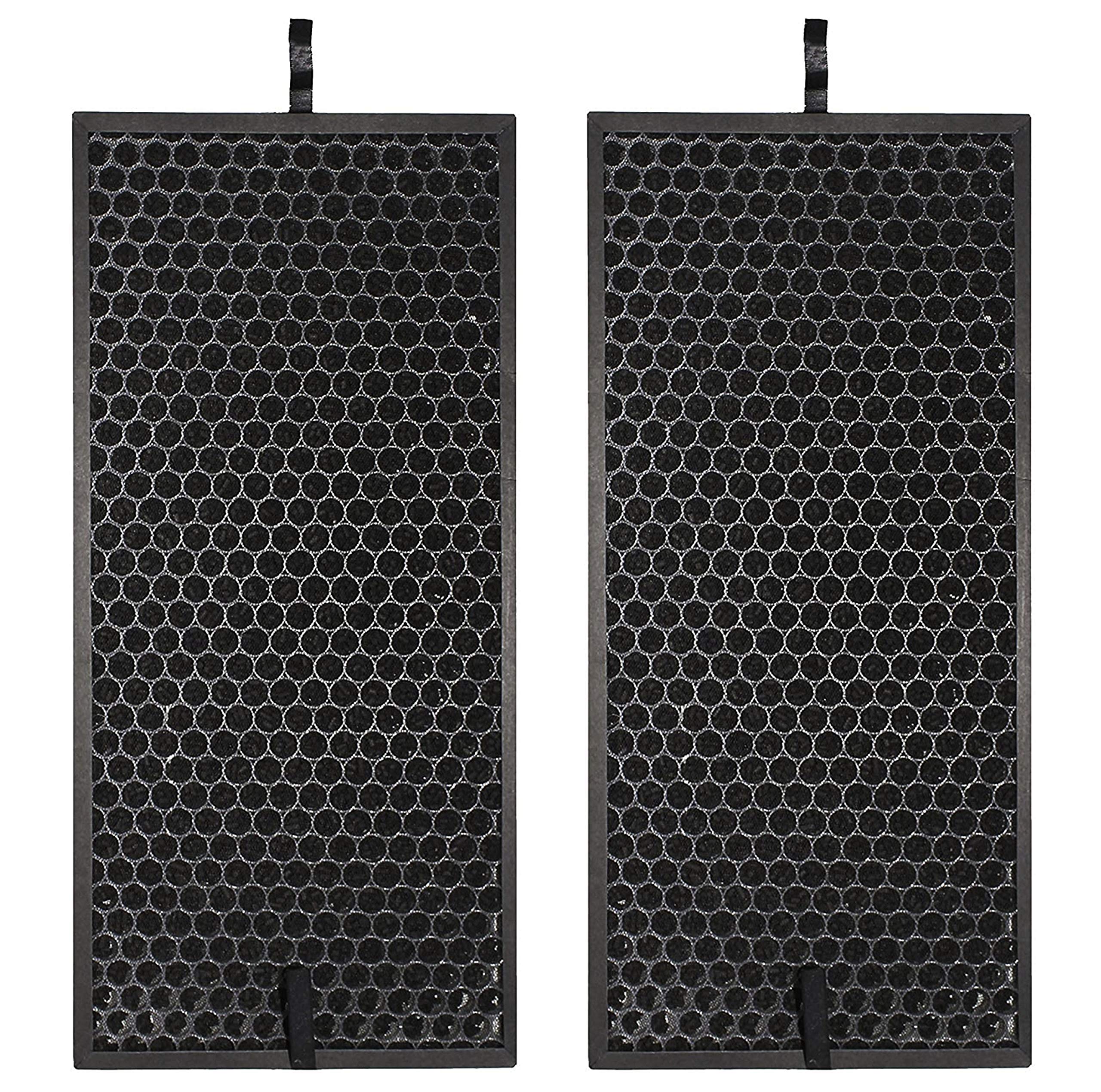 (2-Pack) Activated Carbon Filter Replacement for Rowenta XD6060 XD6065 fits PU4010 - PU4015, PU4020 - PU4025 Intense Pure Air Cleaners