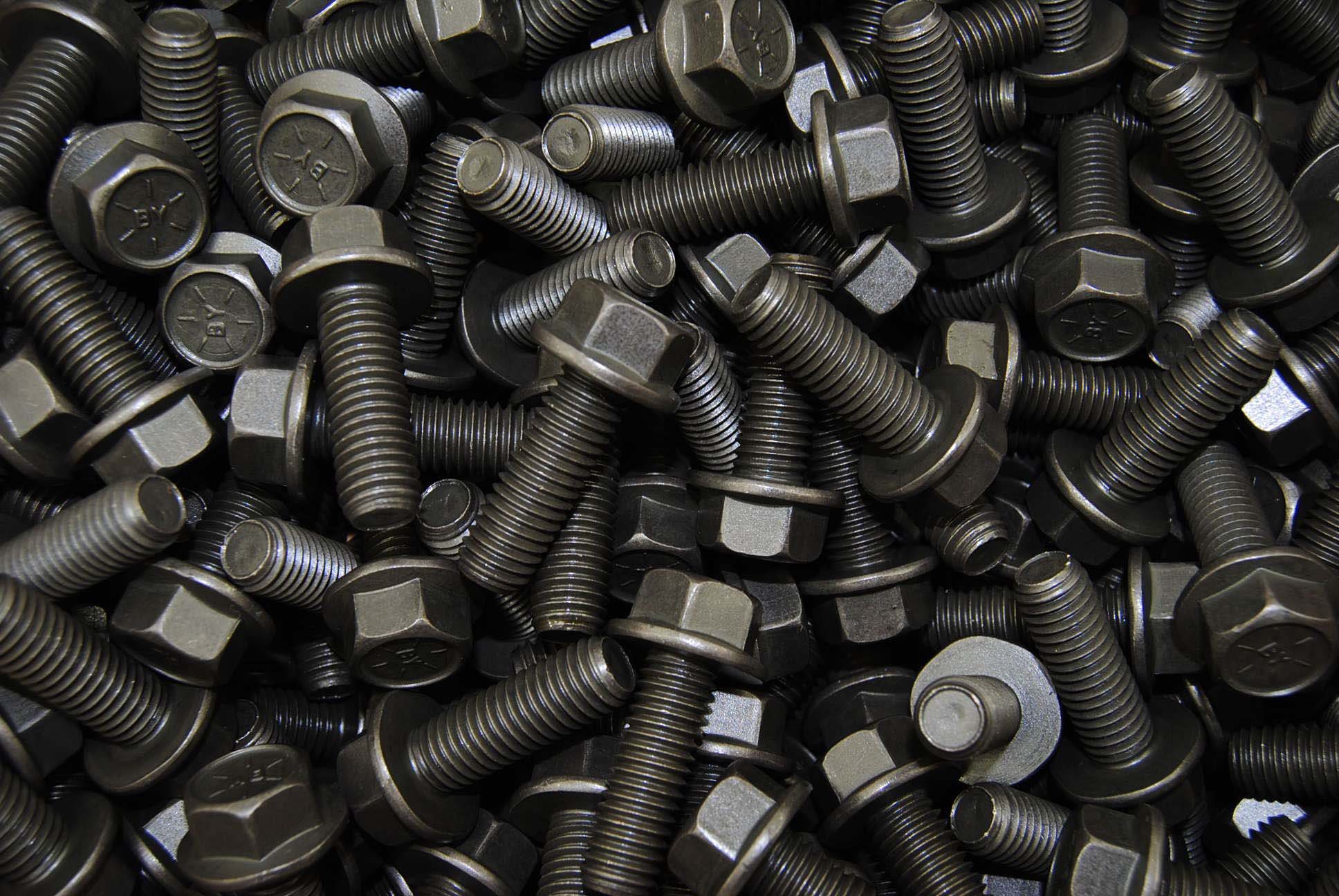 (50) Grade 8 Hex Head Flange Bolts 1/2-13 x 1-1/2 Cap Screw