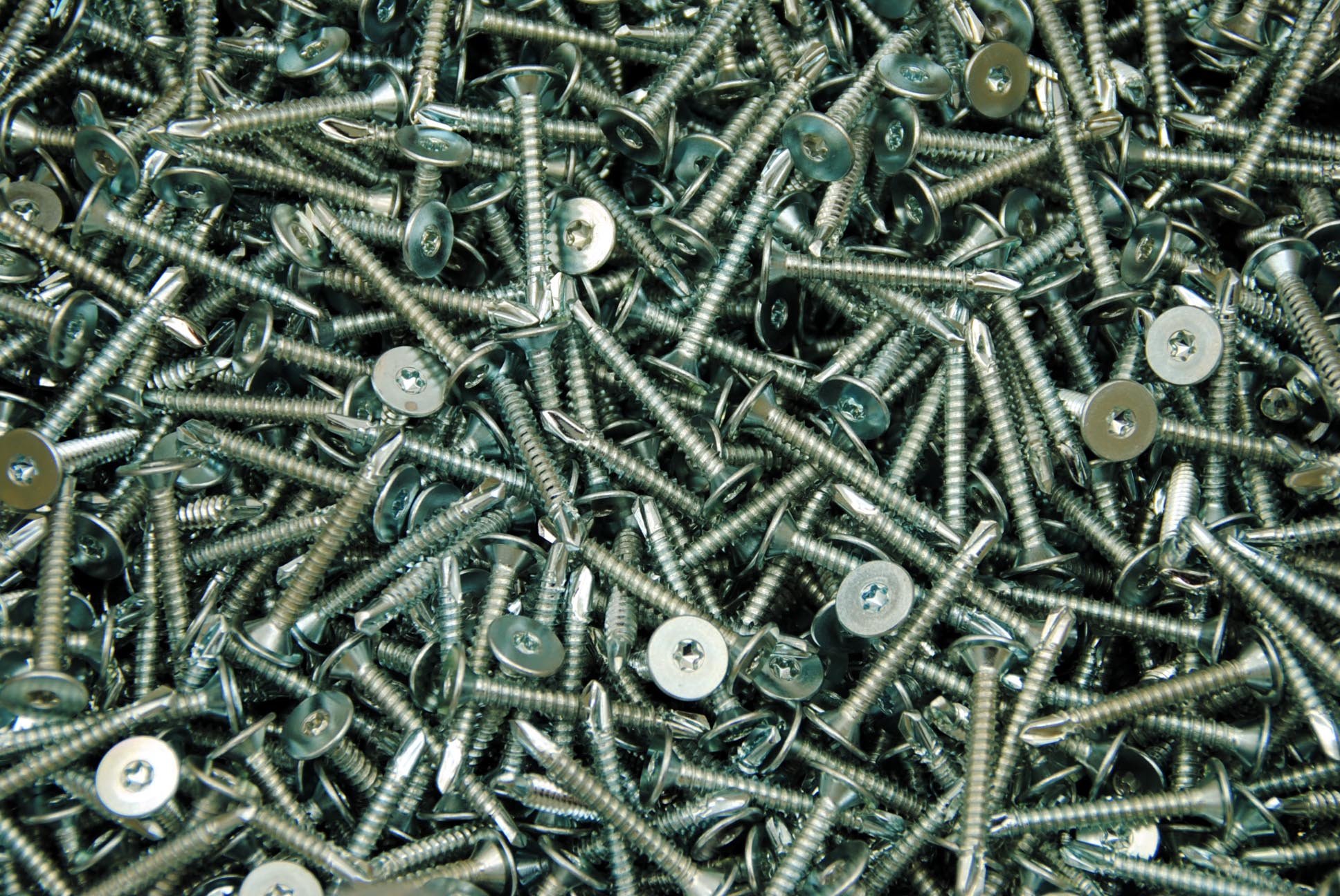 (500) Torx Wafer Head 10 x 1-1/2 Self-Drilling #3 Tek Screw #10 Zinc SDS