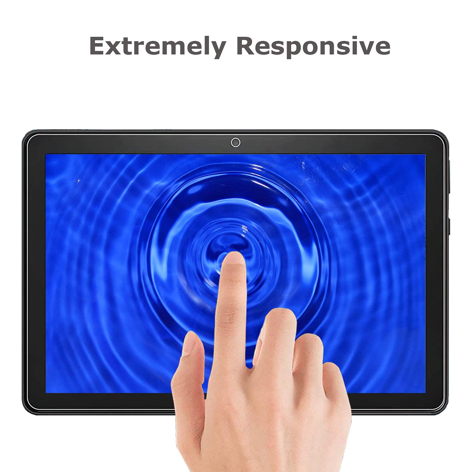 [2 Pack] Glass Screen Protector For Amazon Fire HD 10 11th Generation (2021), Epicgadget Fire HD 10 / Fire HD 10 Kids Edition Tempered Glass Screen protector, HD Clear / 9H Hardness