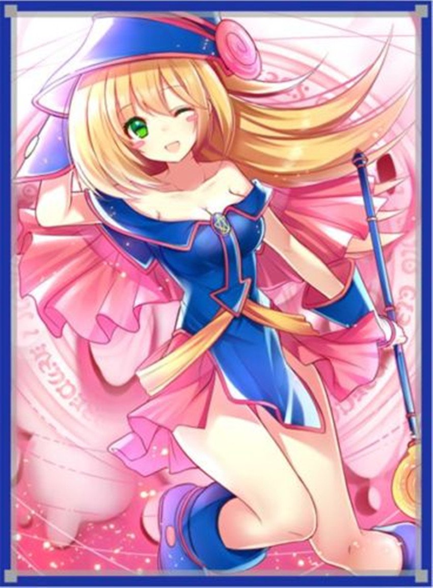 (60) MTG Wow TCG Dark Magician Girl Card Sleeves 60pcs 67x92mm