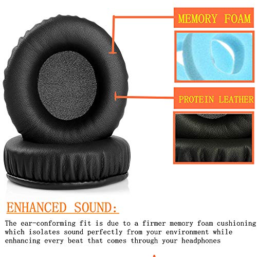 1 Pair Earpads Cushions Replacement Compatible with Sennheiser Urbanite XL Headset Earmuffs Cups