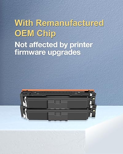 (with Chip) 069H Toner Cartridge Replacement for Canon 069 CRG069 CRG069 H CRG-069 H for imageCLASS MF753Cdw MF751Cdw LBP674Cdw Printer (Cyan 2 Pack)