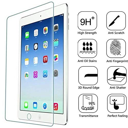[BISEN] Fit for iPad 10.2 (7th Gen, 2019) Tempered Glass Screen Protector [Anti-Glare Matte Anti-Fingerprint], Anti-Scratch, Shatterproof, Lifetime Protection