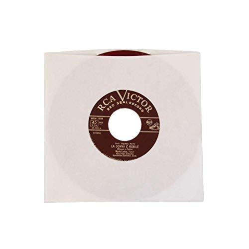 (2000) Archival Quality Acid-Free Heavyweight Paper Inner Sleeves for 7" Vinyl Records #07IW