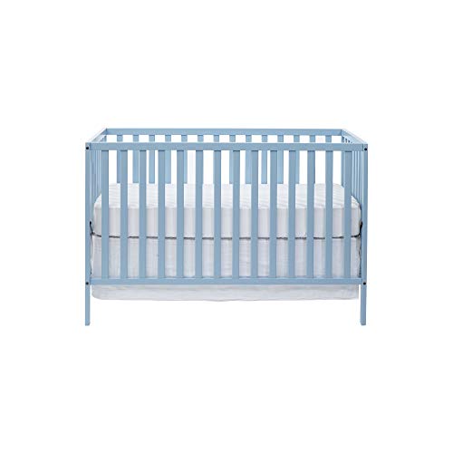 Suite Bebe Palmer 3 in 1 Convertible Crib, Baby Blue