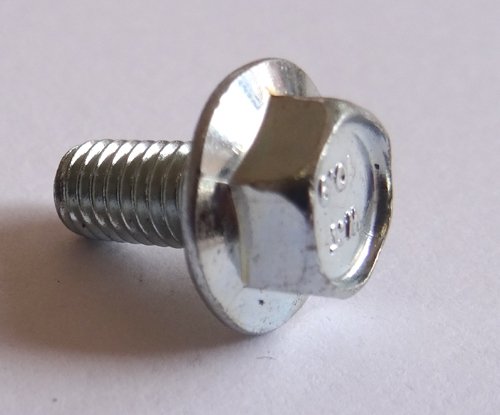 (25) M5-0.8 x 10mm JIS Hex Head Flange Bolt - Small Head, Class 10.9 Zinc