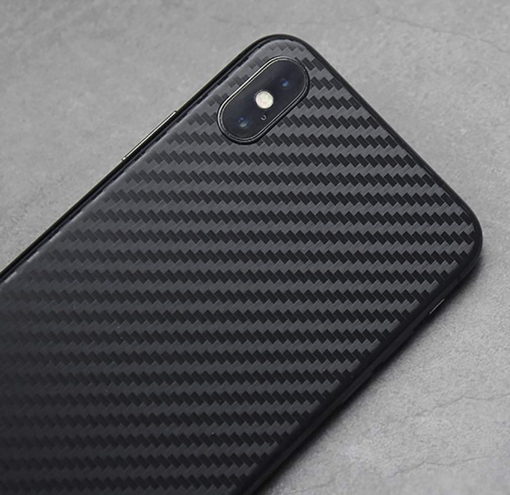 [2 Pack] Synvy Back Protector Film, Compatible with Google Nexus 9 8.9" nexus9 Black Carbon TPU Guard Skin Sticker [ Not Front Tempered Glass Screen Protectors ]