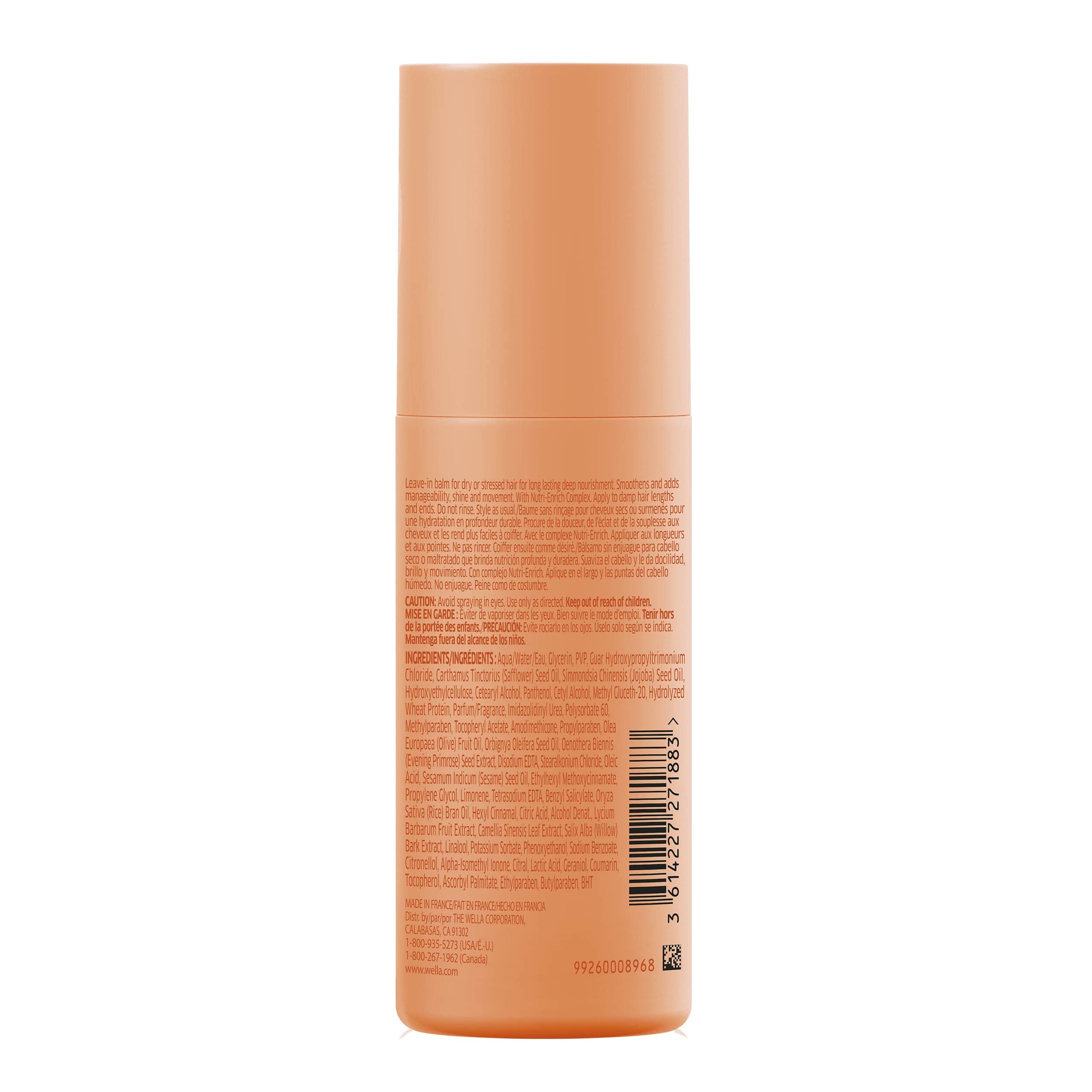 Wella Professionals Nutri-Enrich Wonder Hair Balm| Deeply Nourishing| For Dry & Damaged Hair| 5.07 Fl Oz