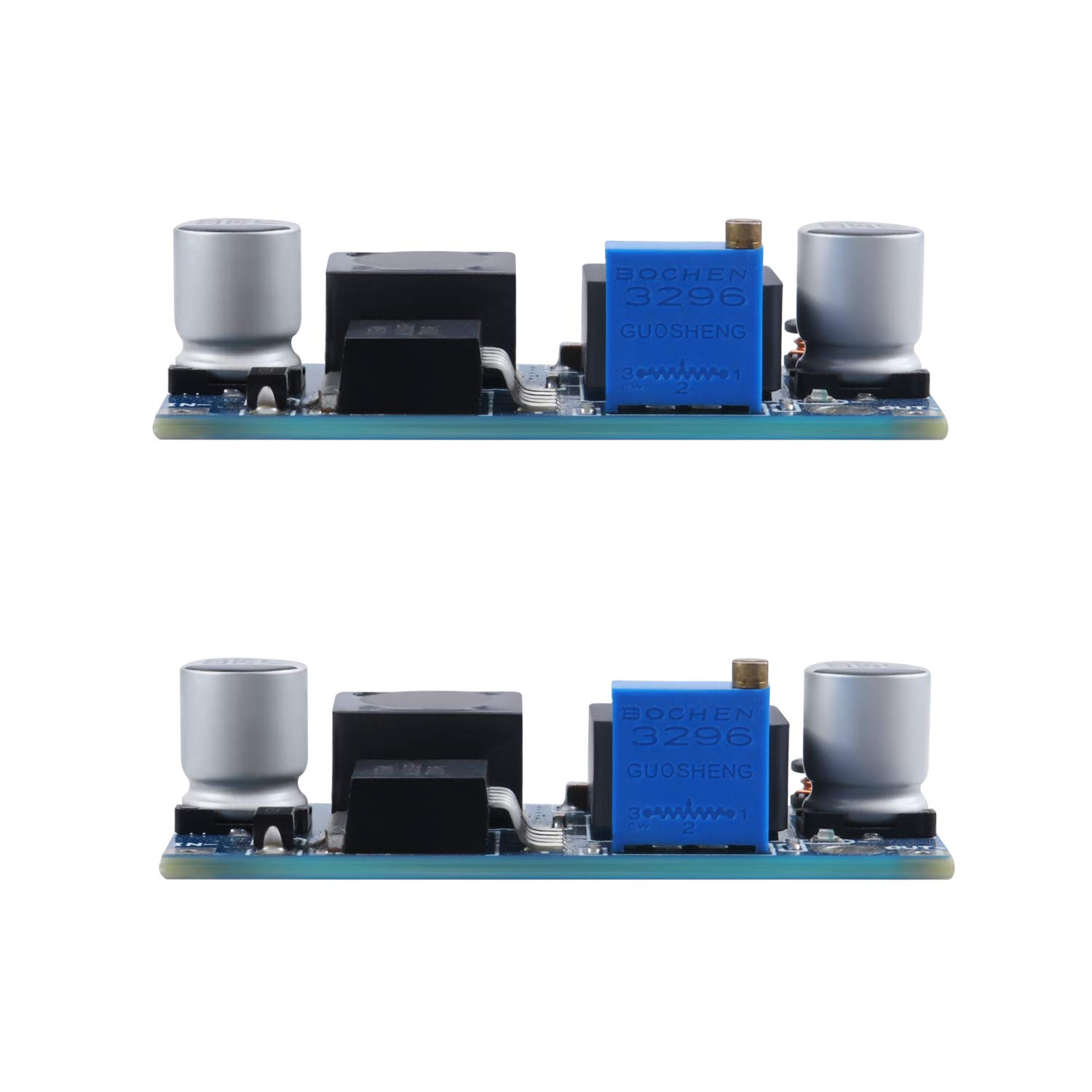 [2-Pack] Adjustable DC-DC Buck Boost Converter Automatic Wide Voltage Regulator XL6009 DC to DC 5-32 V to 1.25-35 V Voltage Module