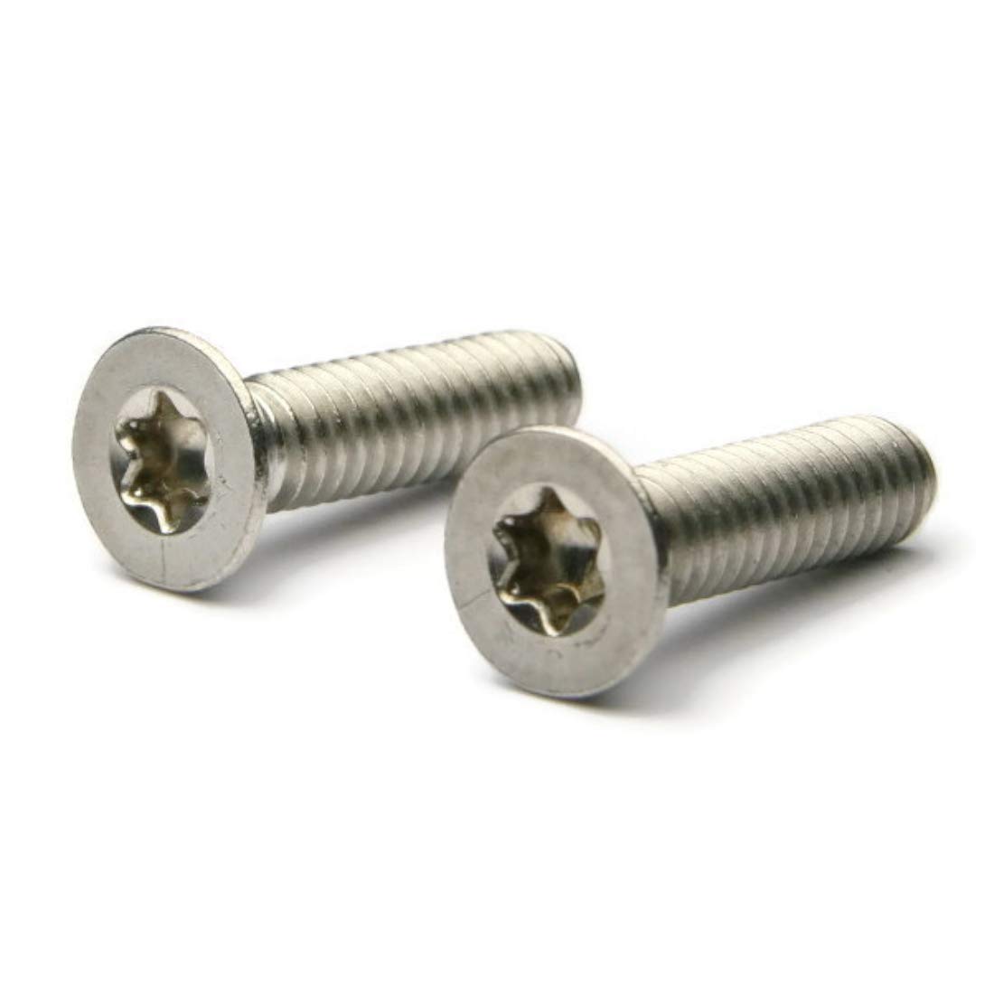 Stainless Steel Star Drive Flat Head Machine Screws #6-32 x 1/2" Qty 25