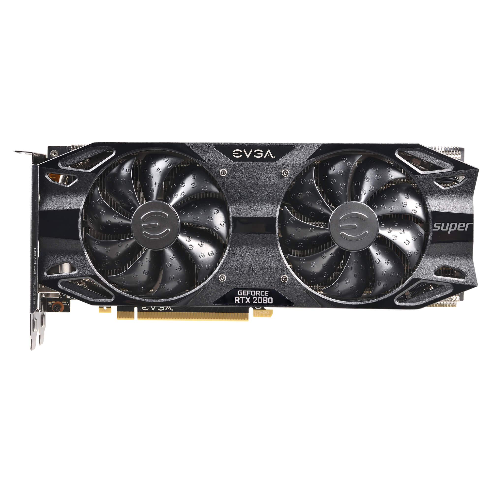 EVGA 08G-P4-3081-KR, GeForce RTX 2080 Super Black Gaming, 8GB GDDR6