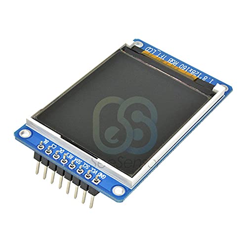 1.8 inch 128160 128x160 SPI Full Color TFT LCD Display Screen Module ST7735S 3.3V Replace OLED Power Supply for Arduino
