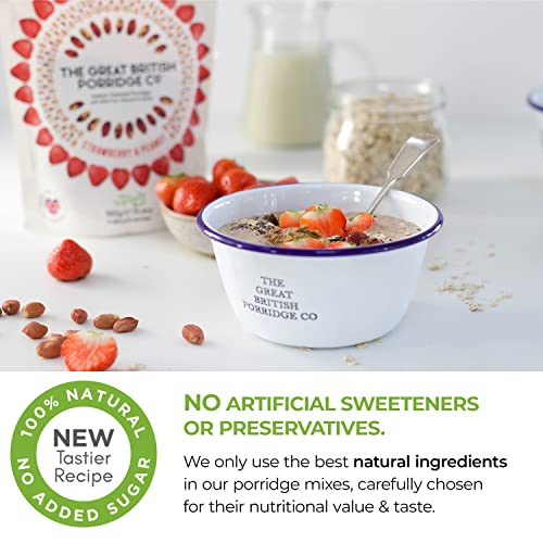 THE GREAT BRITISH PORRIDGE CO Blueberry Banana Porridge, 385 GR