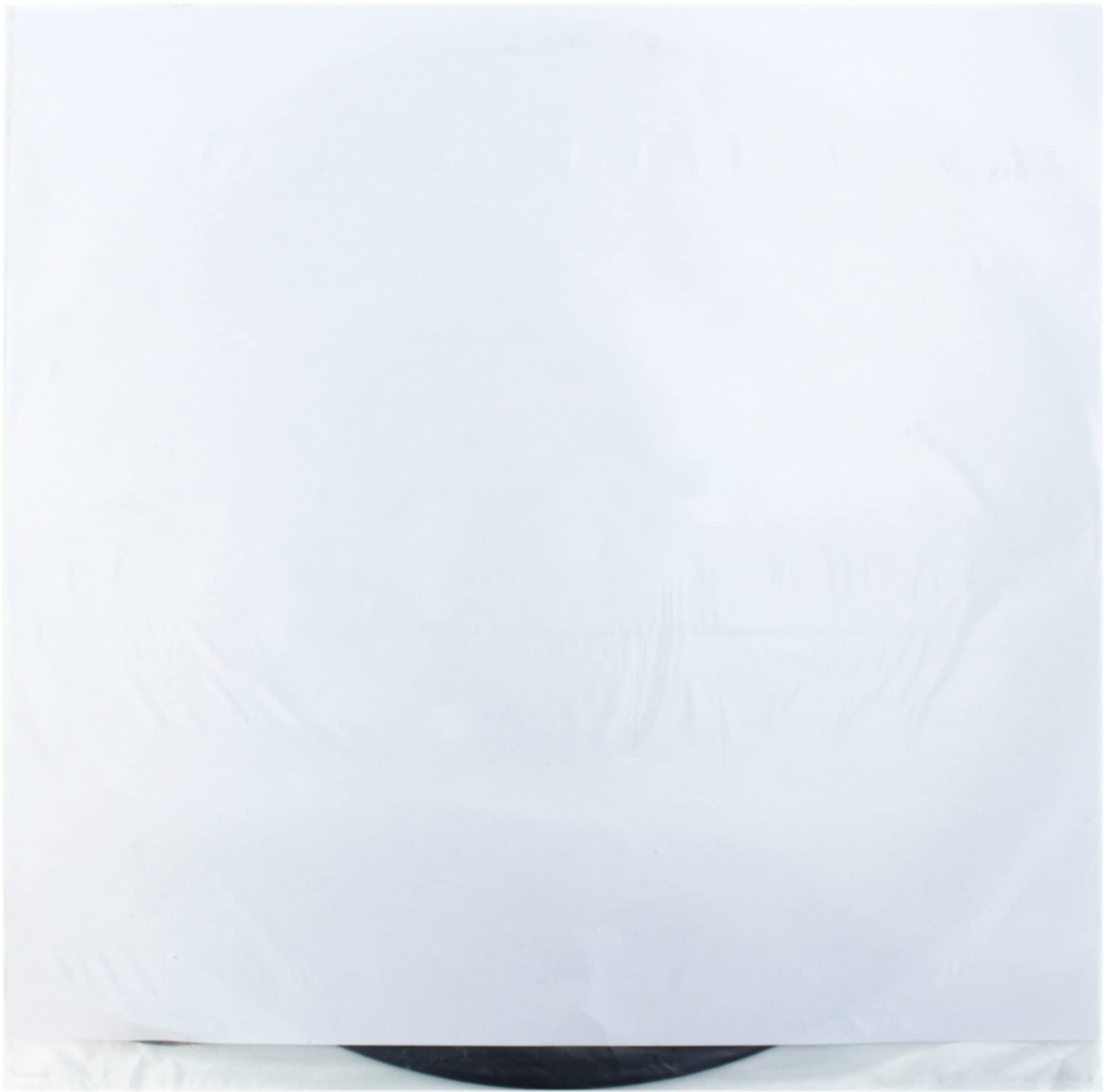 (500) 12" Record Inner Sleeves - 3-Layers of Archival Quality, Anti-Static HDPE with Rice Paper Enclosed Insert for Extra Rigidity #12IM