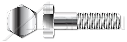 (5 pcs) M33-3.5 X 300mm, DIN 931 / ISO 4014, Metric, Hex Head Cap Screws Bolts, Part Thread, A2 Stainless Steel