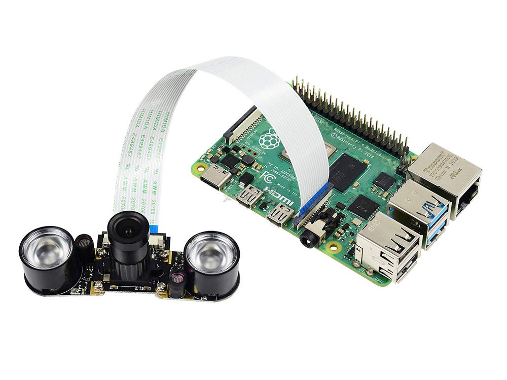 [RPi Camera (F)] Raspberry-pi Camera Module OV5647 sensor HD video Webcam 5MP 1080p Supports Night Vision for Raspberry Pi model B B+ A+ Pi 3 2 1 Development board module kit @XYGStudy