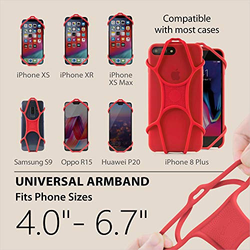 【Bone】 Strap Phone Tie, Silicone Wrist Lanyard, Universal Cell Phone Wrist Lanyard Holder, Hand Strap Smartphone Case: iPhone 12 11 Pro Max XS XR XSamsung Galaxy S10 S9 Note 10 9 Pixel 3 XLMrDeer