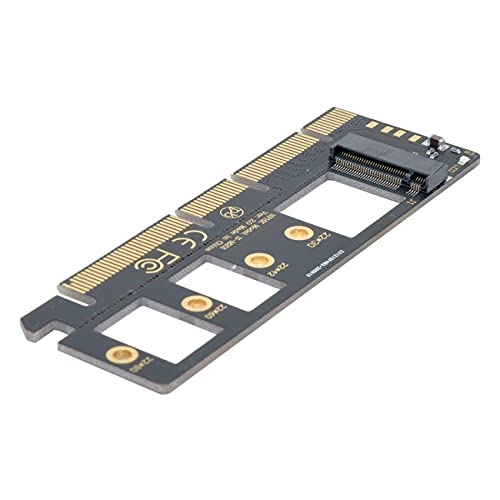 NFHK NGFF M-Key NVME M.2 SSD to PCI-E Express 3.0 16x X4 Adapter Without Bracket