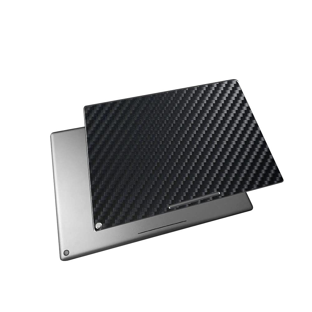 [2 Pack] Synvy Back Protector Film, Compatible with Google Pixel C 10.2" Black Carbon TPU Guard Skin Sticker [ Not Front Tempered Glass Screen Protectors ]