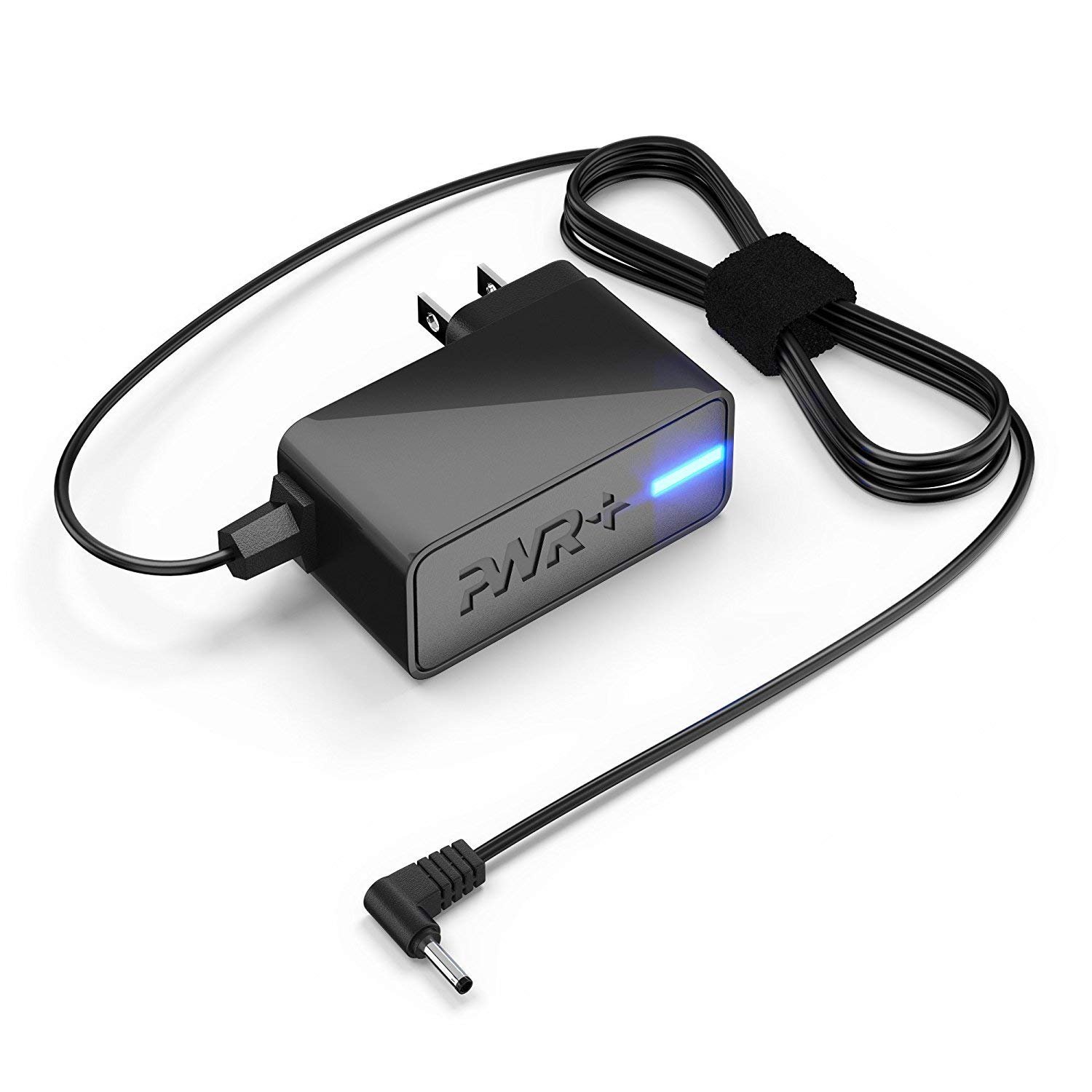 [UL Listed] Pwr+ Extra Long 6.5 Ft AC Adapter Rapid Charger for Philips, DBPOWER, YOTON, ieGeek, WONNIE Portable DVD Player Power Supply Cord