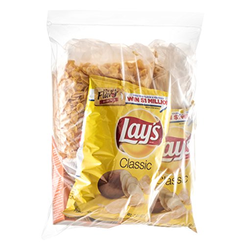 [ 20 Count ] Regular Roaster Storage Bag 16" x 18", 3.5 Gallon Large & Strong Clear - Zipper Top - Bags