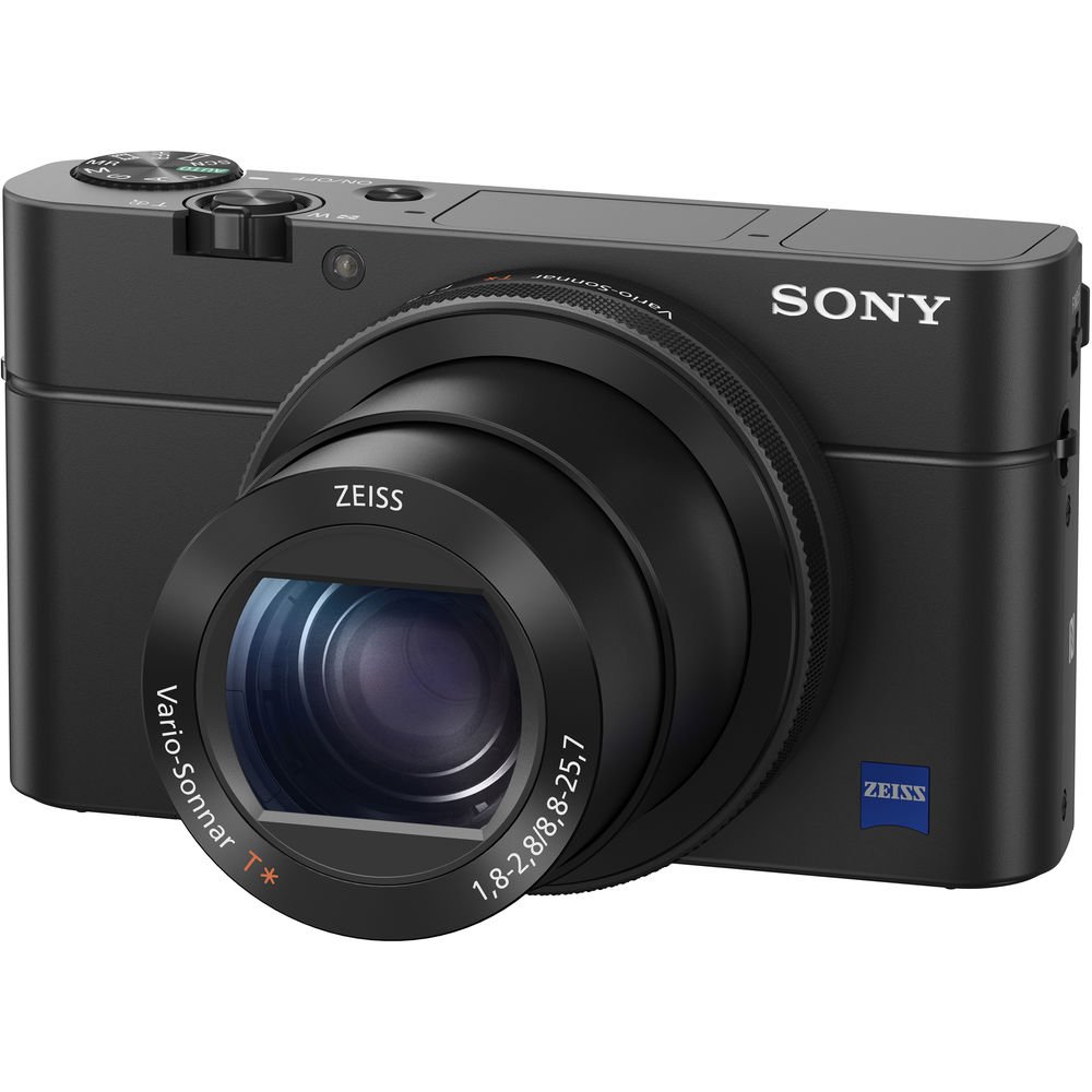 Sony Cyber-Shot DSC-RX100 IV Camera DSCRX100M4/B with Soft Bag, Tripod, Additional Battery, 64GB Memory Card, Card Reader, Plus Essential Accessories