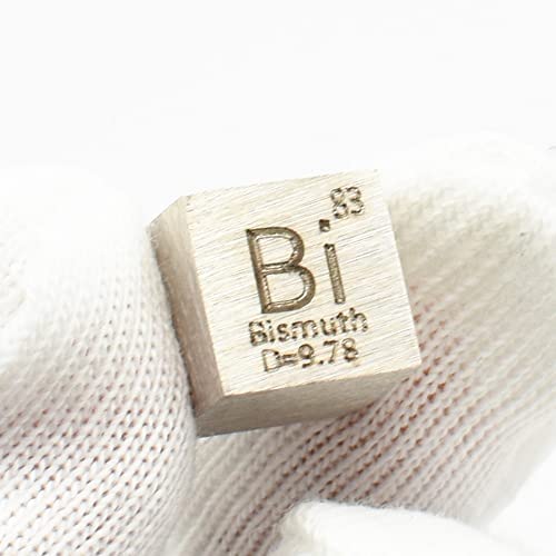 0.39" Element Cube Set 10mm Density Cubes for Periodic Table Collection Up to 99.99% Purity (0.39β, 9-01)