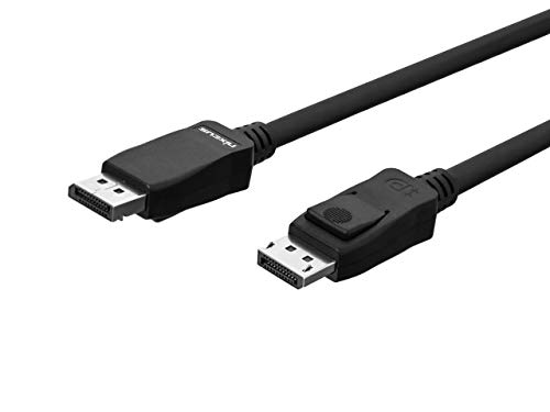 Nixeus VESA Certified DisplayPort 1.4 HBR3 Cable (10 ft) - Supports HDR Gaming Monitors, FreeSync, G-Sync, Adaptive Sync, 4K 144Hz, 8K 60Hz and up to 360Hz Ultra High Refresh Rate