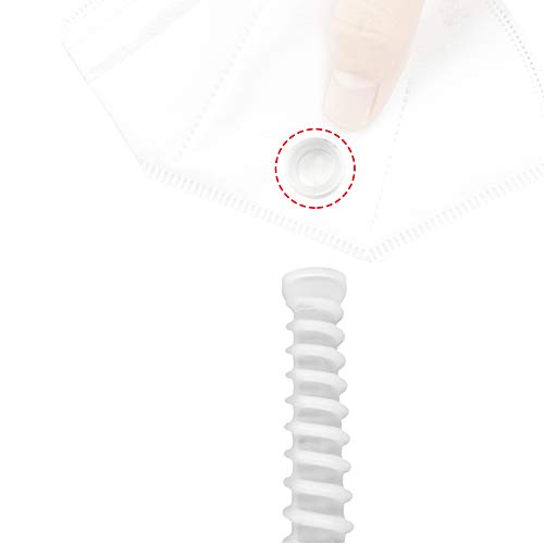 1 Long and 1 Short Replacement Hoses with 2 Mask Connector and 1 Hoses Connector for Electrical Air Purifying (AM99 )