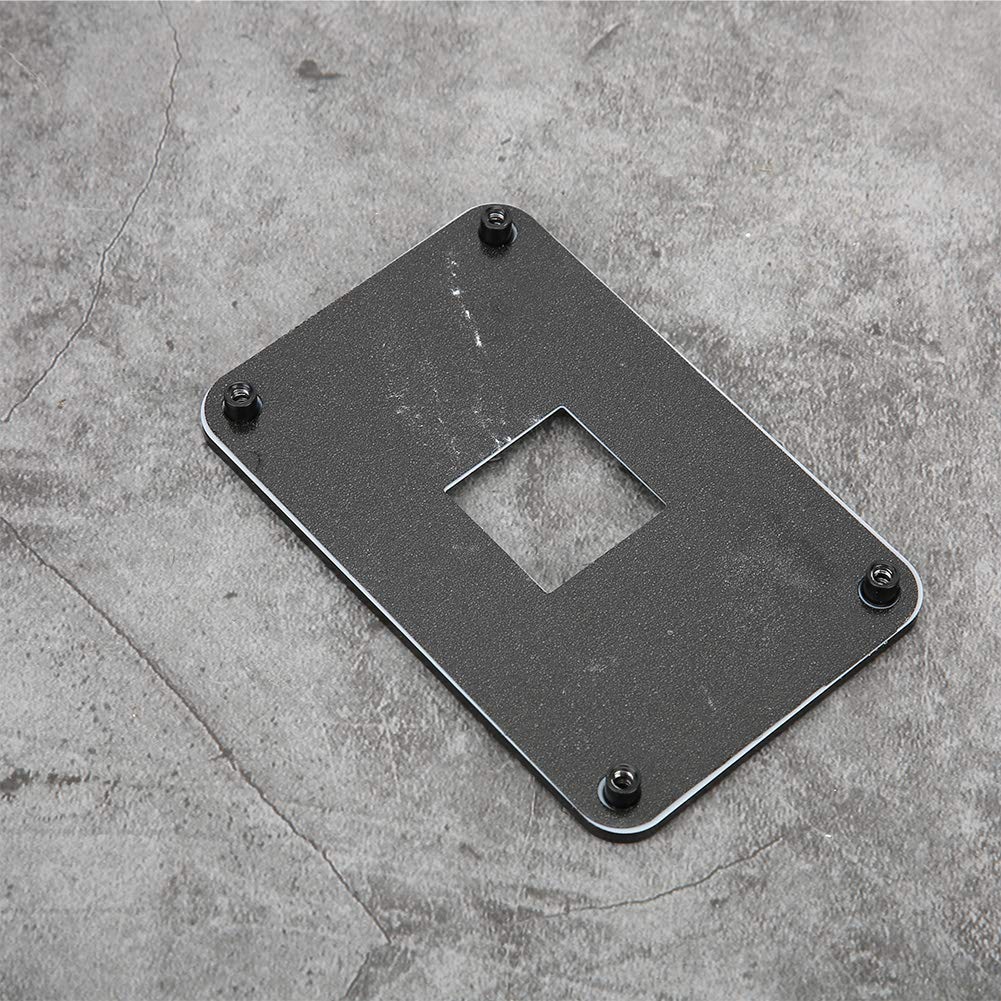 AM4 Backplane CPU Heatsink Bracket Backplane Backplate Back Sheet Iron Plate for AM4, AM4 Backplane Back Black