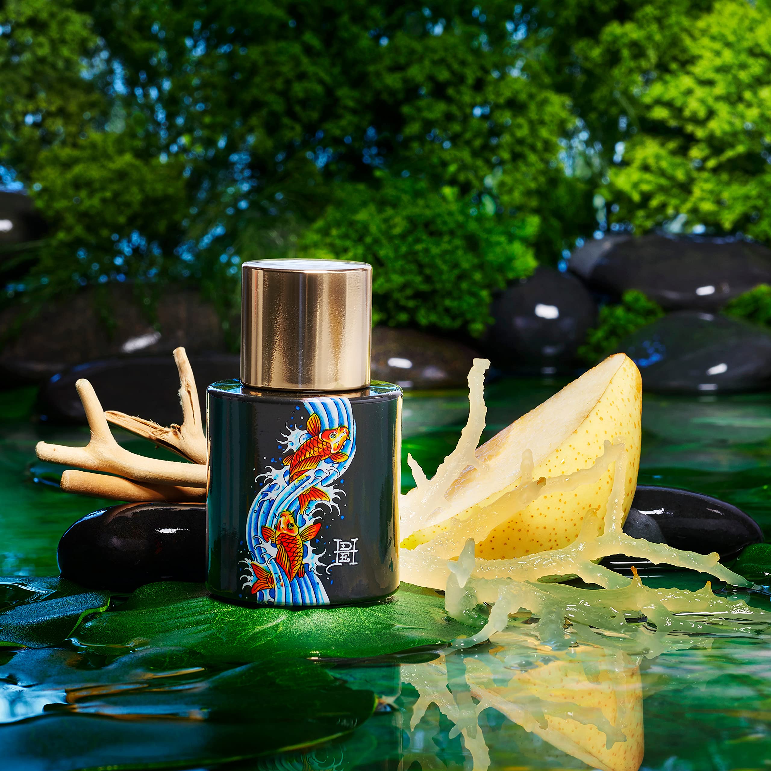 Fragrance Mist by Ed Hardy, Body Spray for Men & Women, Koi Wave, 8 Fl. Oz