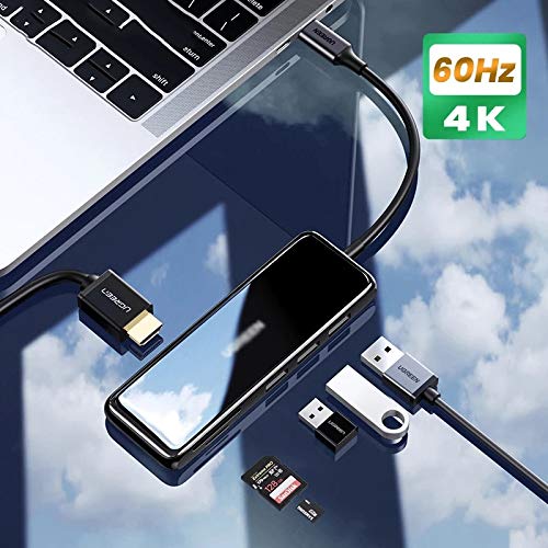 WJCCY USB C HUB 4K@60Hz/30Hz Type-C to HDMI Multi USB 3.0 Adapter USB-C 3.1 Splitter Port Type- C HUB