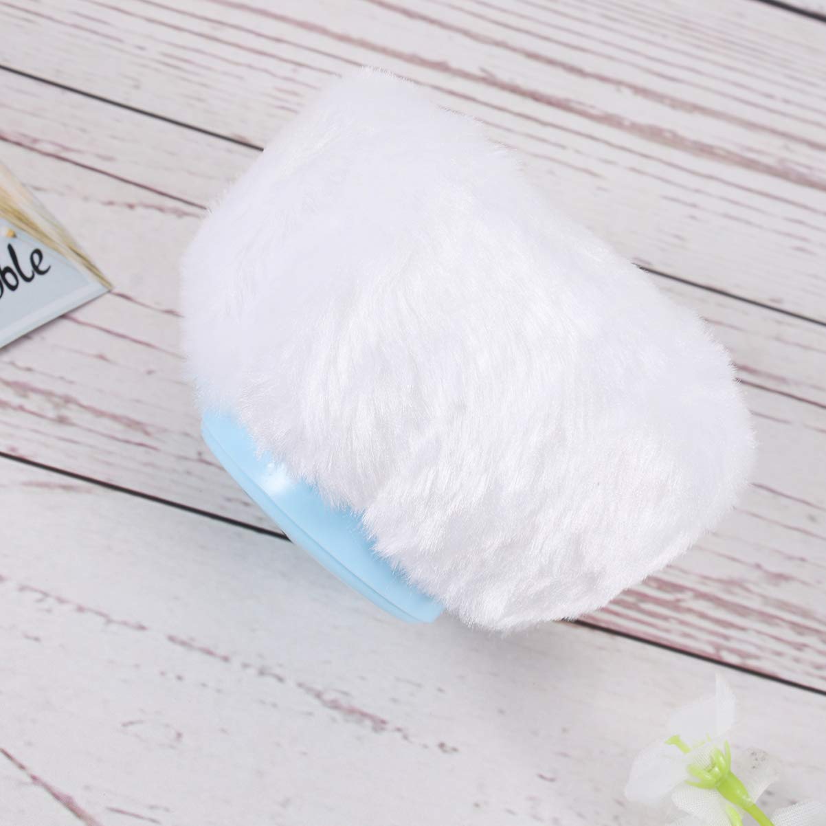 1 Set Puff Container after Puff with Handle Powders Loose Puff Puff for Face Cornstarch Bath Portable Face Puff Women Travel Blush