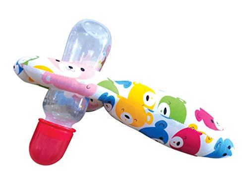 Baby Bottle Holder Free Hand While Milk (Bear Color)