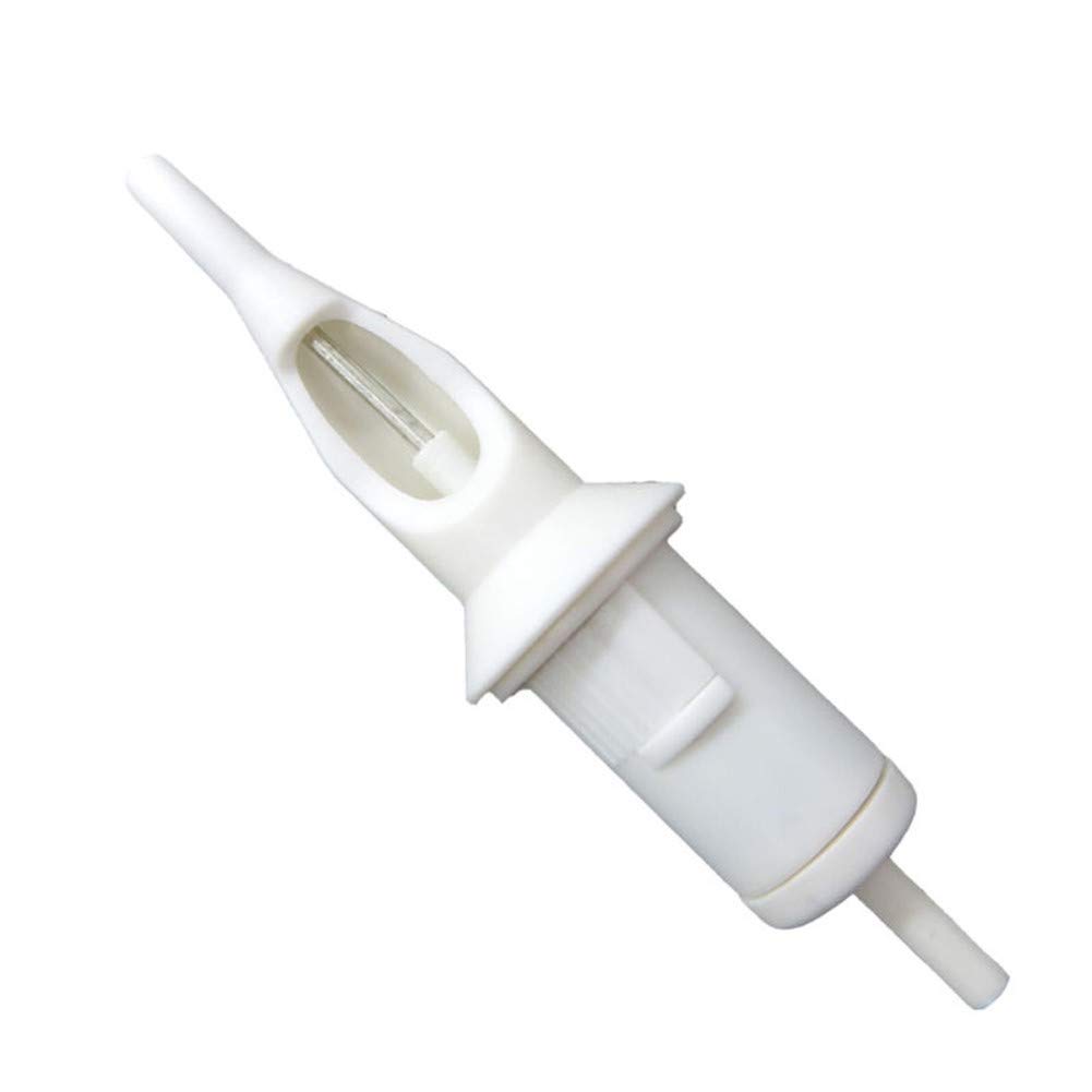 BIGWASP 50pcs Assorted Disposable Tattoo Needle Cartridges Round Liner Mixed 3RL 5RL 7RL 9RL 11RL (50pcs #12 Standard RL)