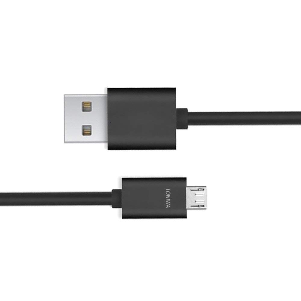 [2-Pack] USB Micro Cable Charging Cord Compatible Samsung Galaxy Note, Tab A, E, S2, 3, 4, 7.0" 8.0" 9.6" 9.7" 10.1", SM-T280/ 350/580/ 113/377/ 560/713/ 813/230/530 Tablet