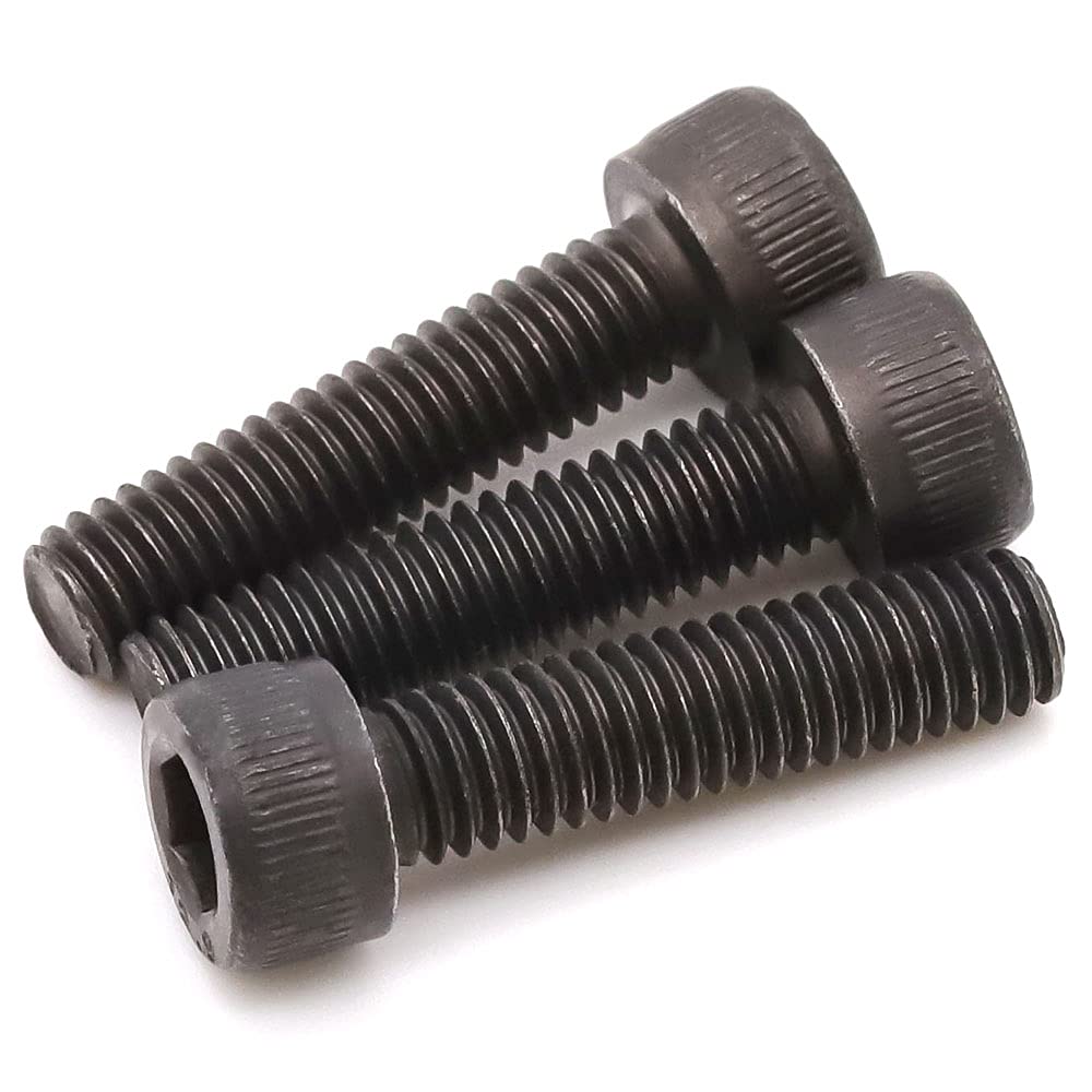 1/4-20 x 1-3/4 inch (20 Pack) Socket Head Cap Screws 12.9 Grade Alloy Steel, Partial Thread, Black Oxide Finish