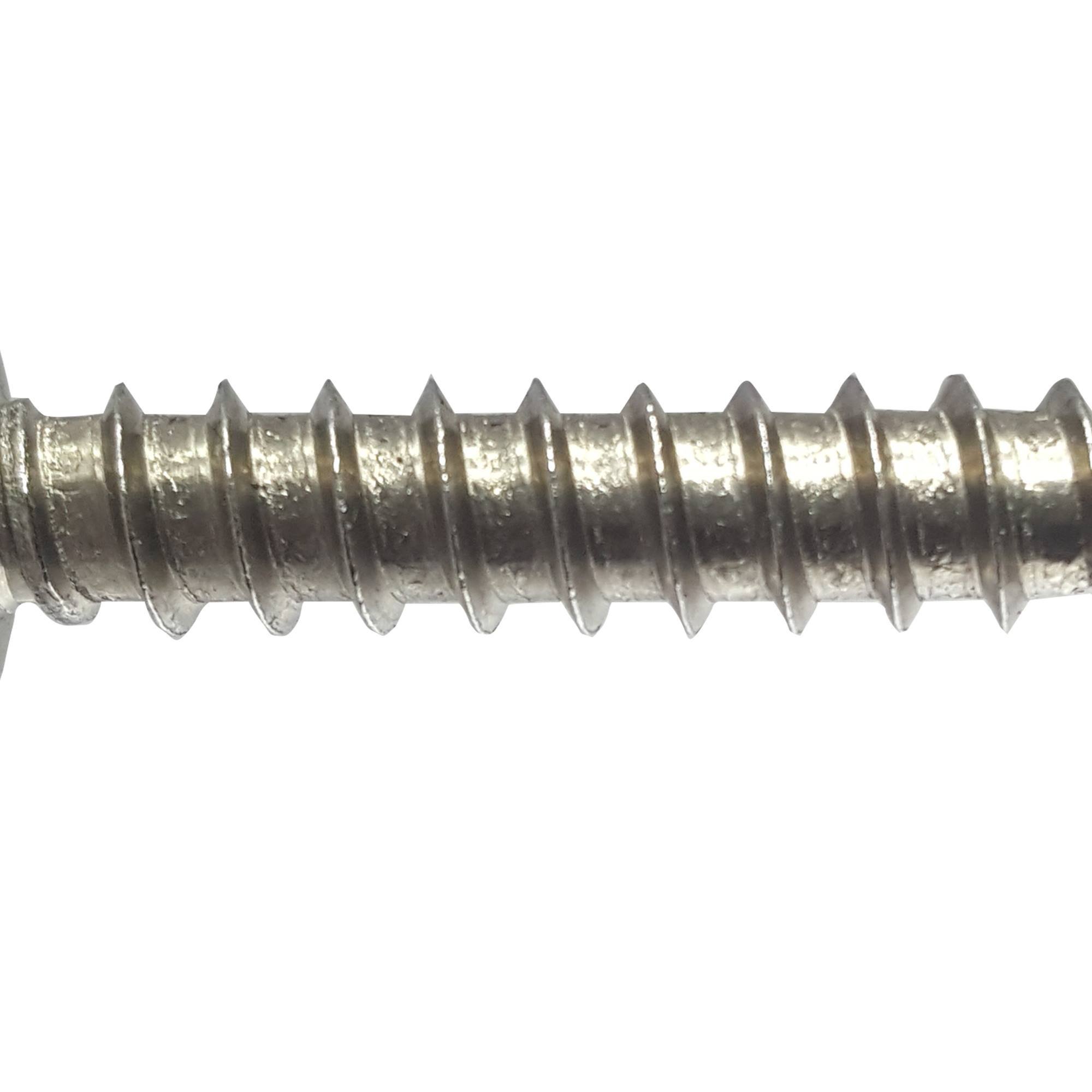 #14 x 1-1/4" Pan Head Sheet Metal Screws, Full Thread, Phillips Drive, Stainless Steel 18-8, Bright Finish, Self-Tapping, Quantity 50 Pieces by Fastenere