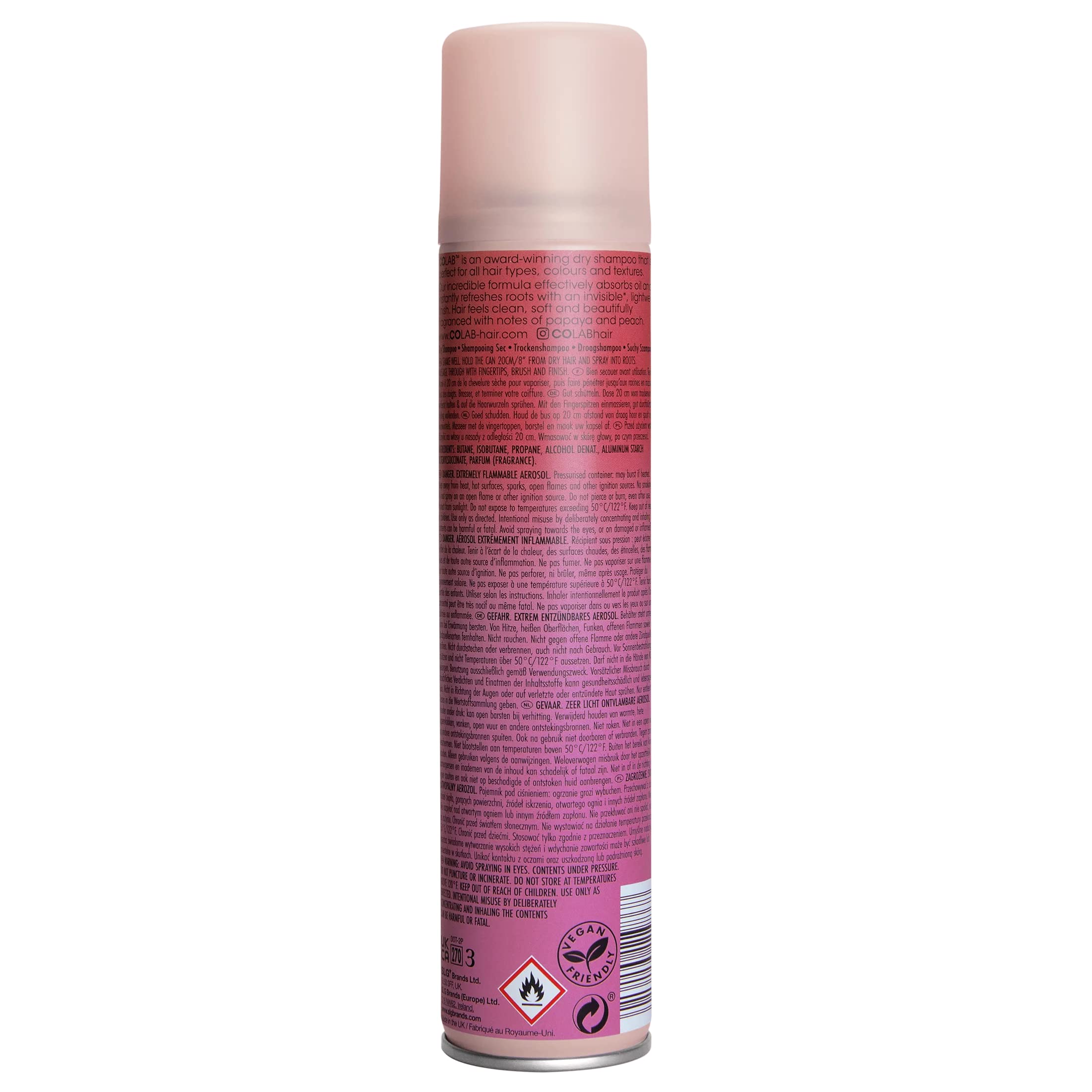 #MG COLAB Dry Shampoo Tropical 200ml-Gives hair an instant wow-factor with carnival vibes and a sunset sweet, pineapple and papaya scent. Ay Caramba!