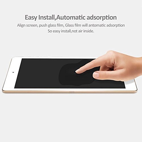 [BISEN] Fit for iPad 10.2 (7th Gen, 2019) Tempered Glass Screen Protector [Anti-Glare Matte Anti-Fingerprint], Anti-Scratch, Shatterproof, Lifetime Protection
