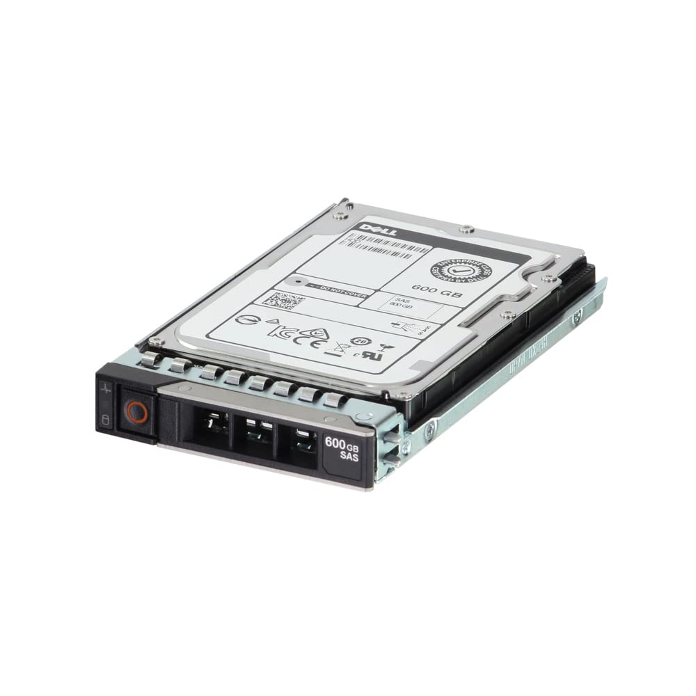 Dell 600GB 15K 12Gbps SAS 2.5 HDD SED 512n (4X0XG) (Certified Refurbished)