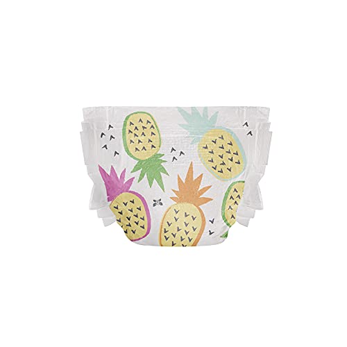 Honest Club Box Clean Conscious Diapers Summer - Fruity Patootie + Lil Monstera, Size 5, 50 Count